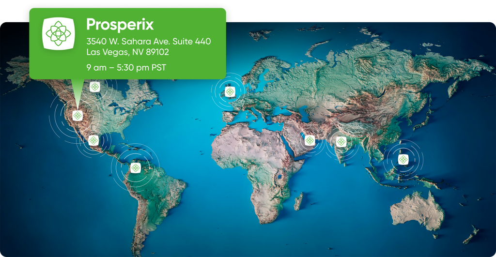 Contact Sales and Support - Prosperix